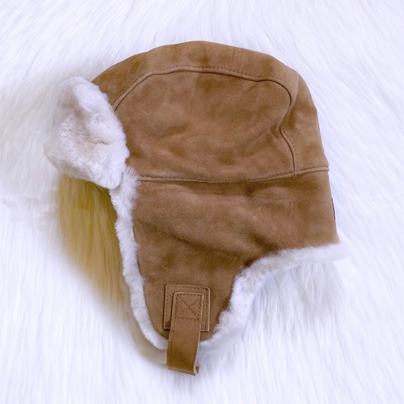 UGG | Accessories | Ugg Womens Sheepskin Trapper Hat In Chestnut | Poshmark